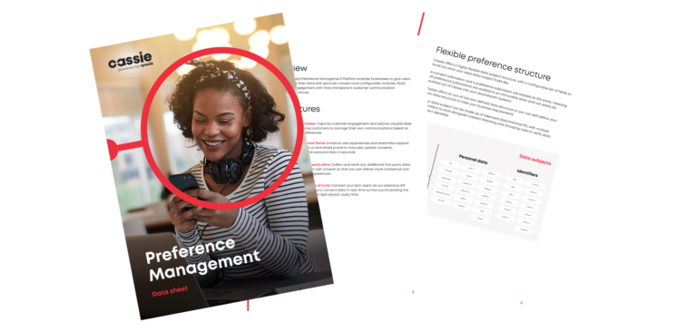 Preference Management I Data Sheet Download